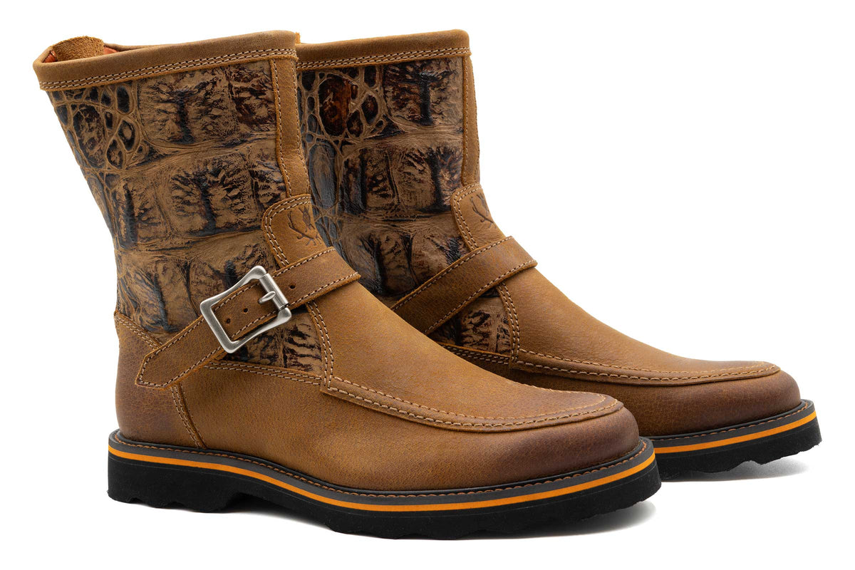 Llewellin Water Buffalo Pro Guide Boots - Burnt Cedar | Martin Dingman