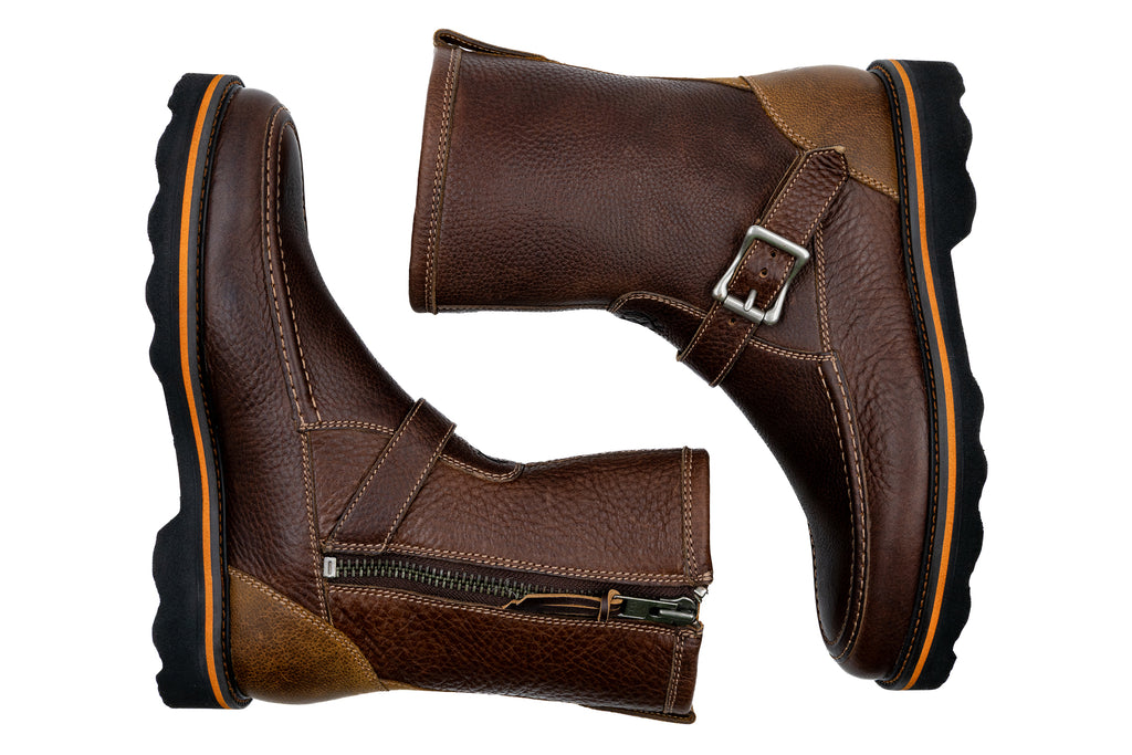Llewellin American Bison Pro Guide Boots - Chestnut | Martin Dingman