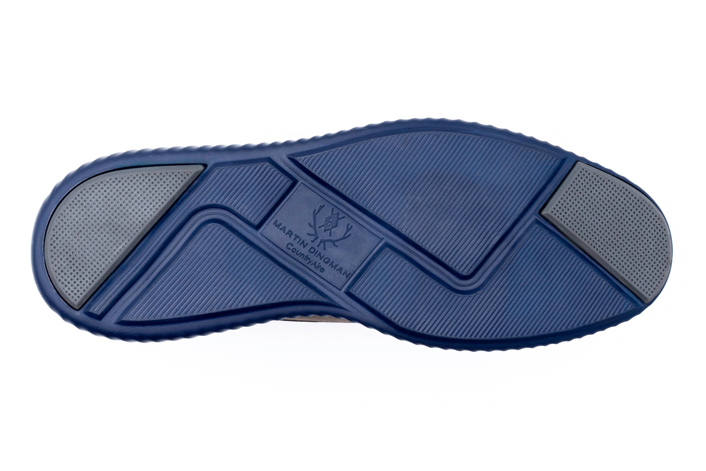 Countryaire Suede Plain Toe - Smoke | Martin Dingman