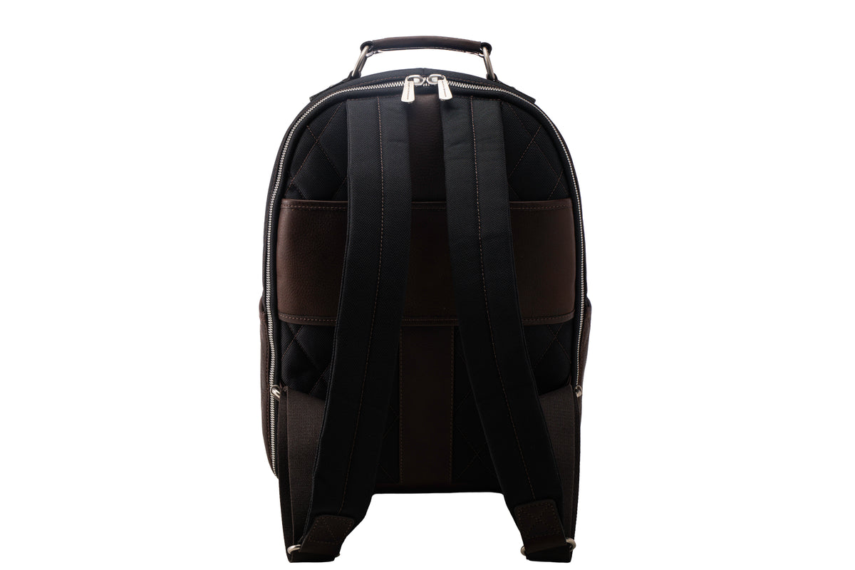 Executive Nylon Backpack - Black | Martin Dingman