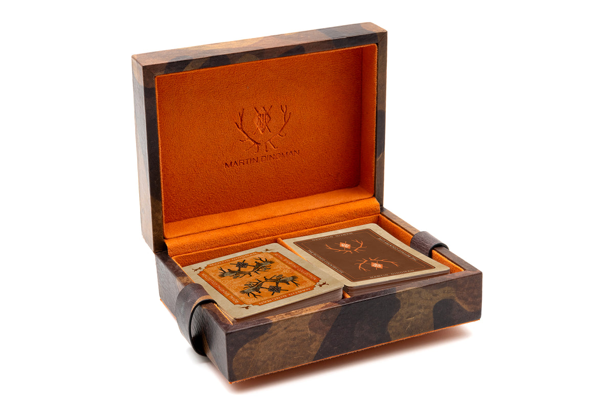 Royal Flush Playing Cards - Grey Camo | Martin Dingman
