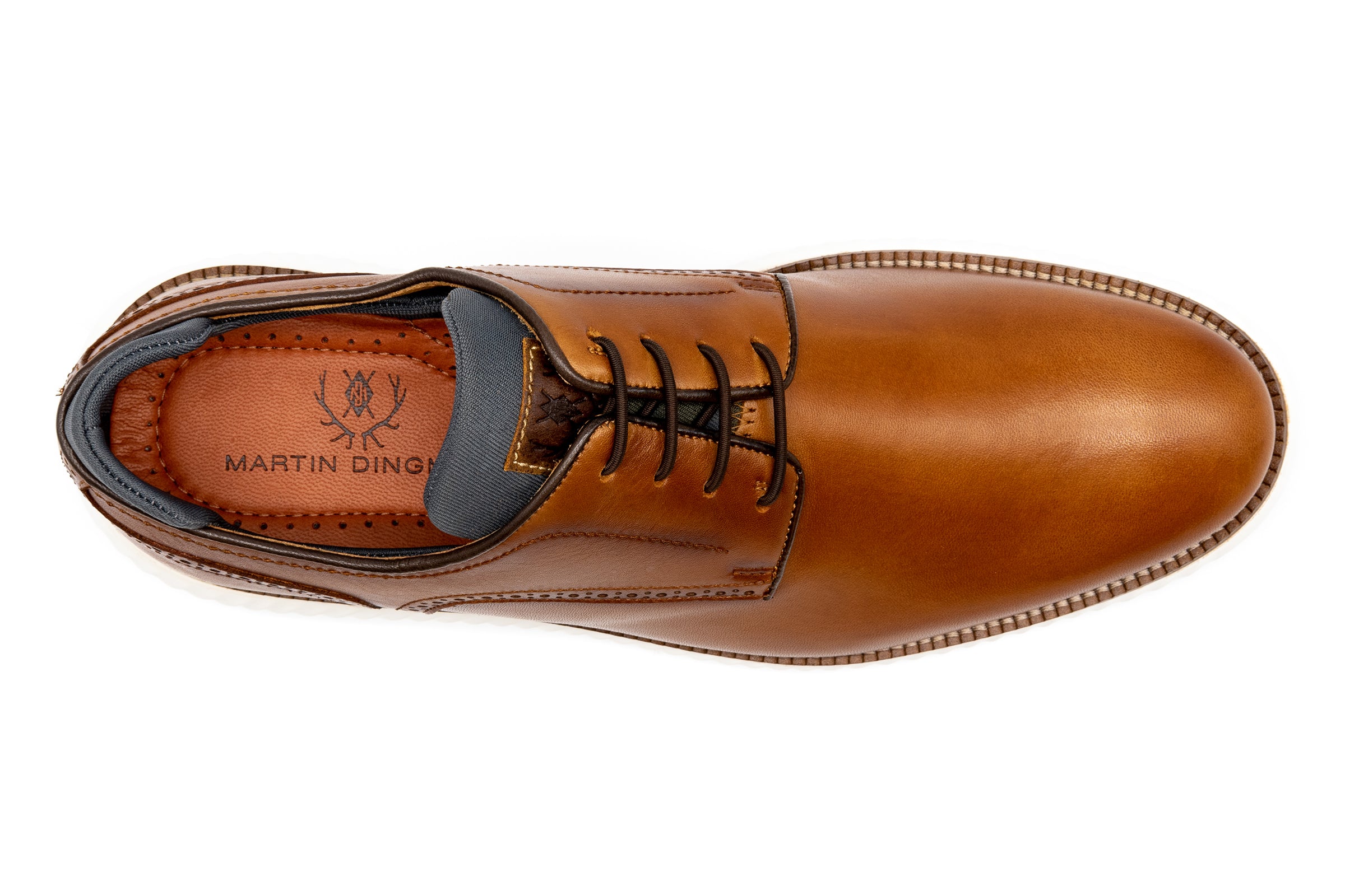 Countryaire Saddle Leather Plain Toe - Whiskey | Martin Dingman